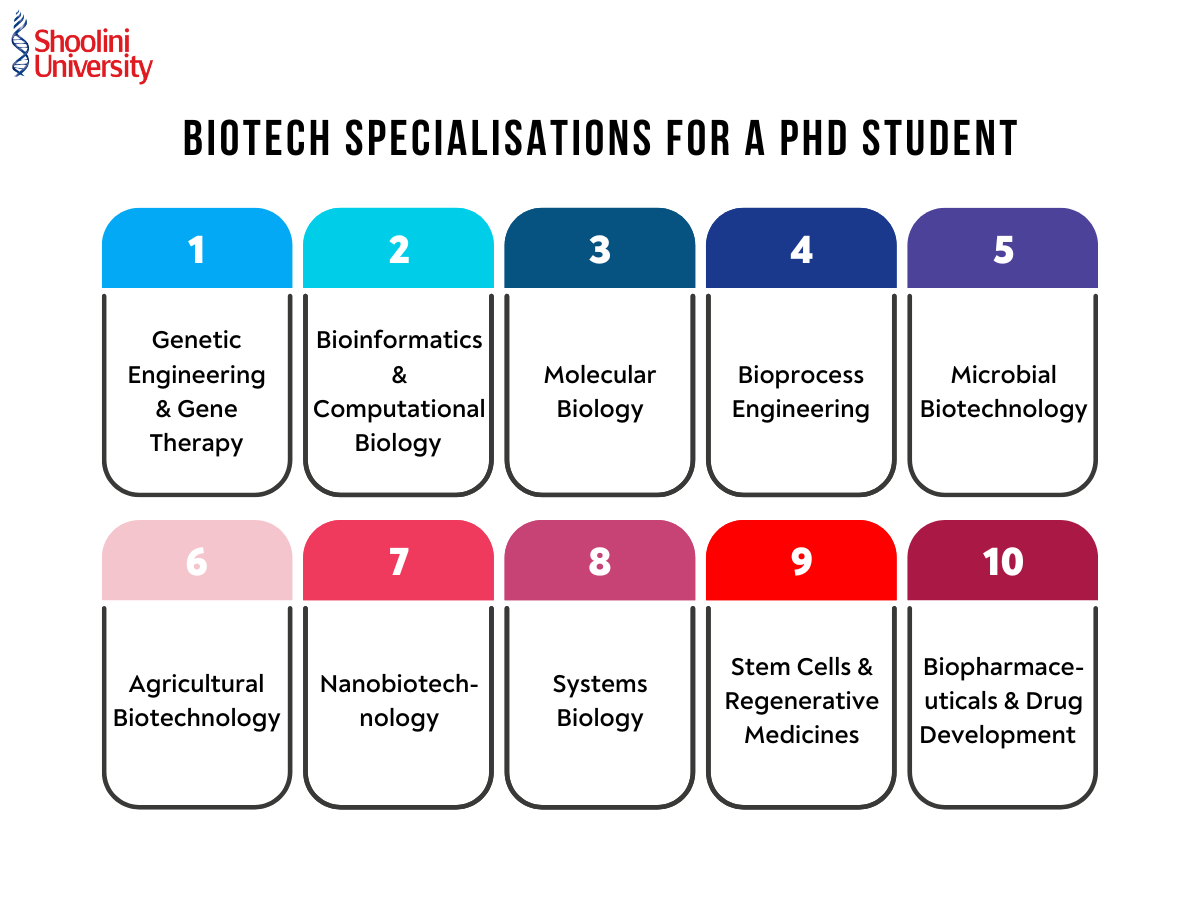 PhD in Biotechnology: Is It Worth Pursuing? - Shoolini University